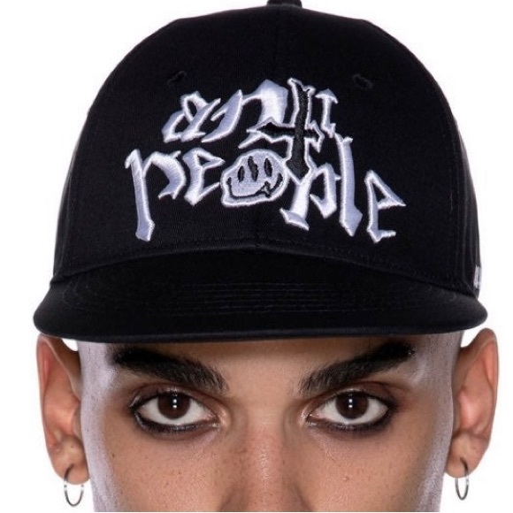 Killstar | Accessories | Killstar Anti People Black And White Hat Goth ...